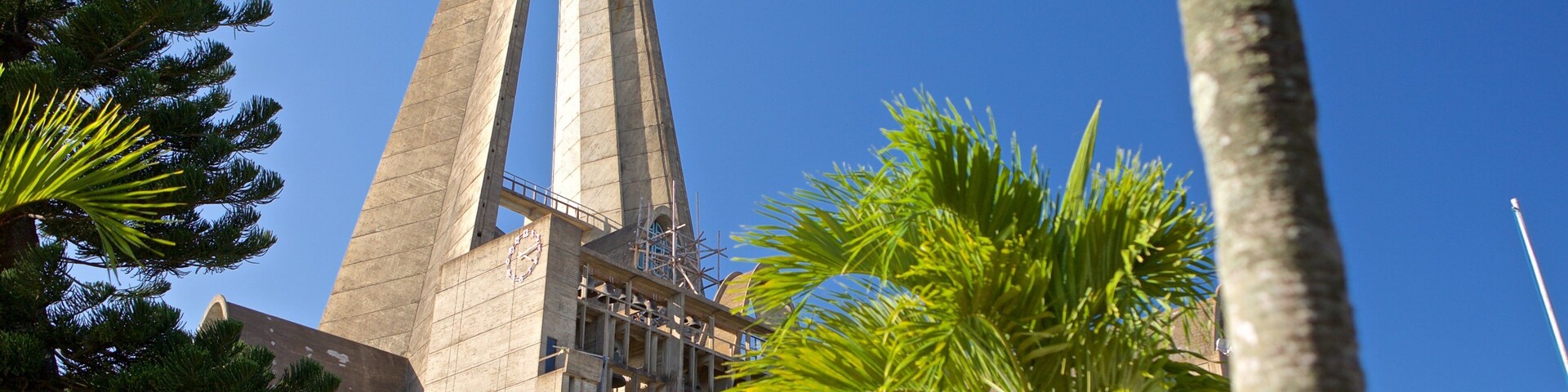 La Altagracia Cathedral featuring modern architecture