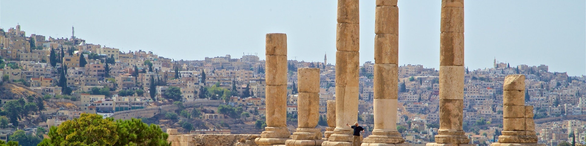 Temple of Hercules featuring landscape views, heritage elements and building ruins