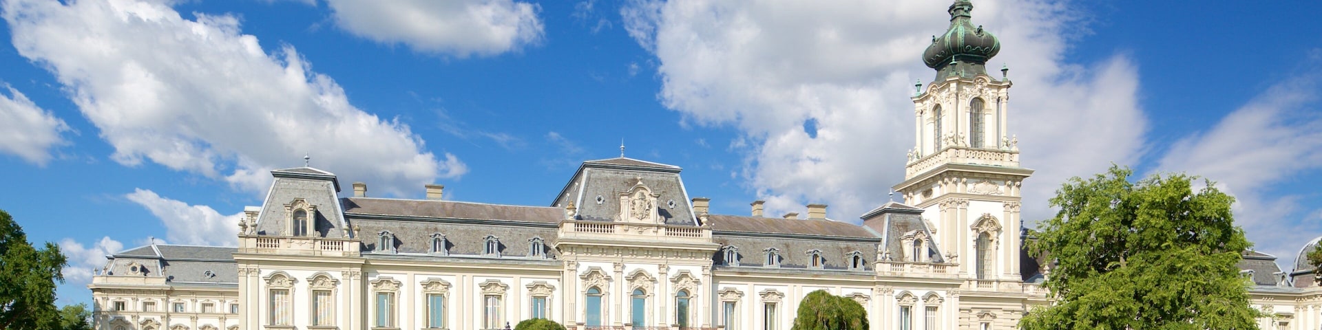 Festetics Palace featuring chateau or palace and heritage architecture