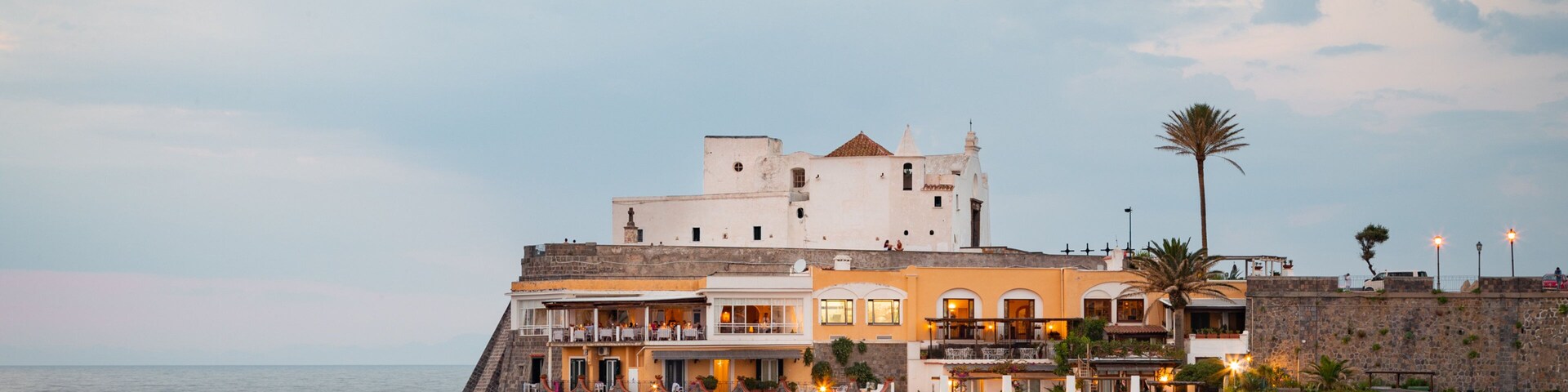 Soccorso Church which includes general coastal views, landscape views and a coastal town