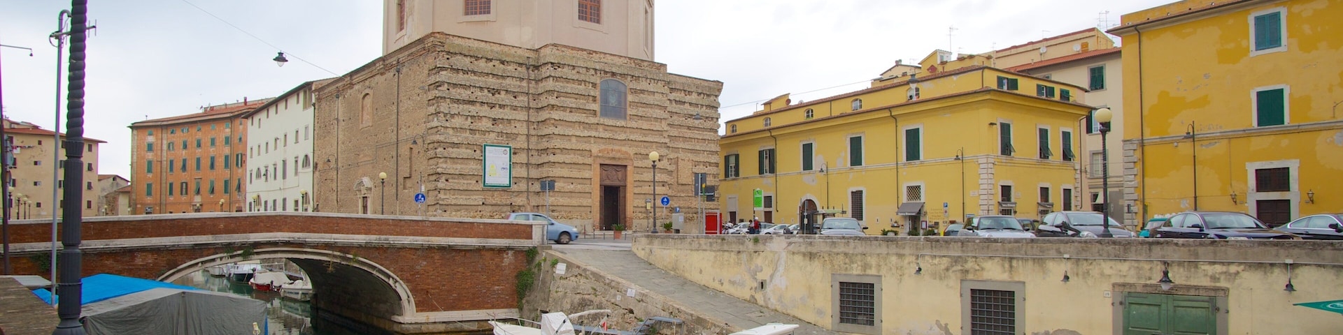 Chiesa di Santa Caterina featuring boating, heritage architecture and a river or creek
