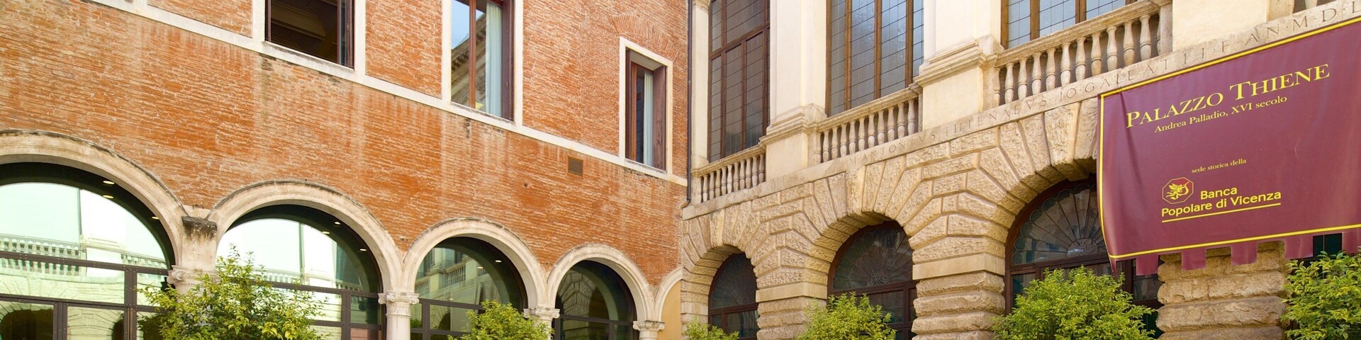 Palazzo Thiene featuring street scenes and a square or plaza