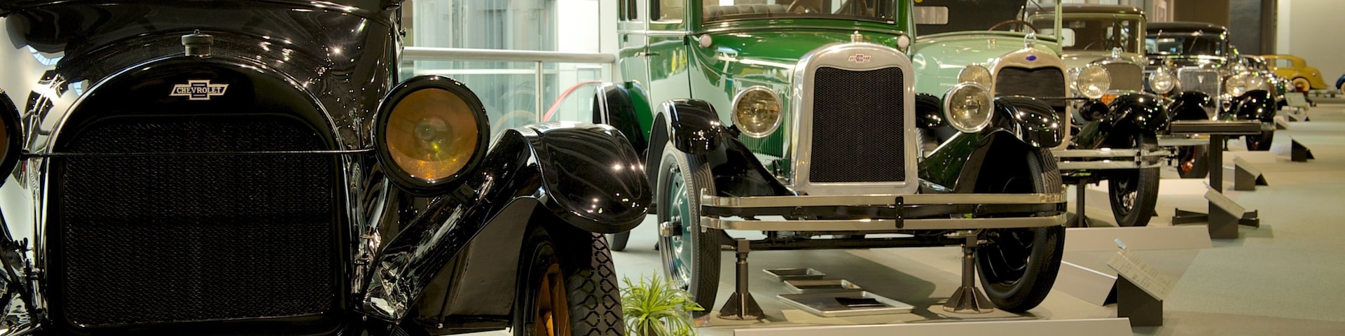 Toyota Commemorative Museum of Industry and Technology featuring interior views