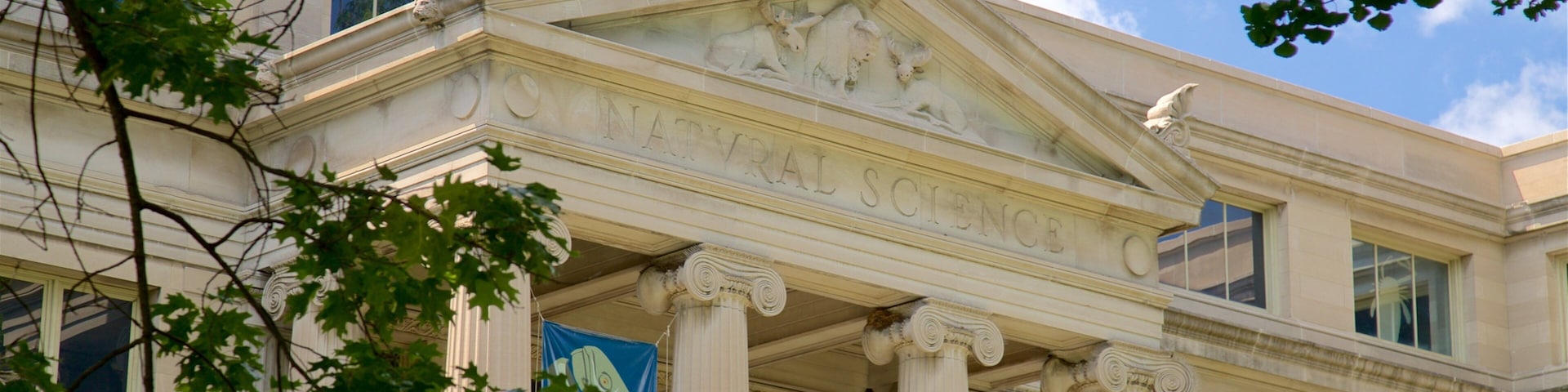 Iowa Museum of Natural History showing heritage elements