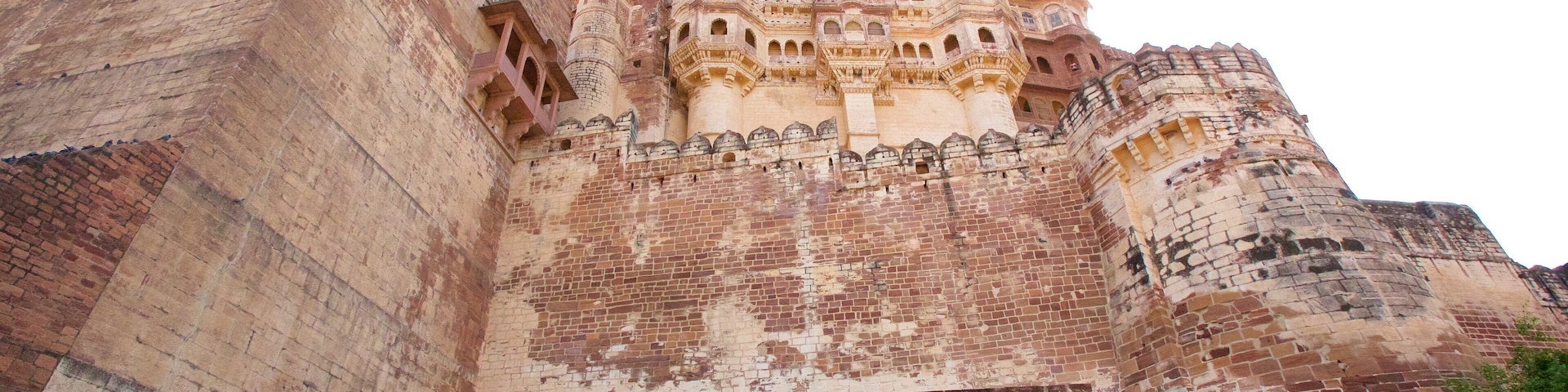 Mehrangarh Fort showing chateau or palace, heritage architecture and heritage elements