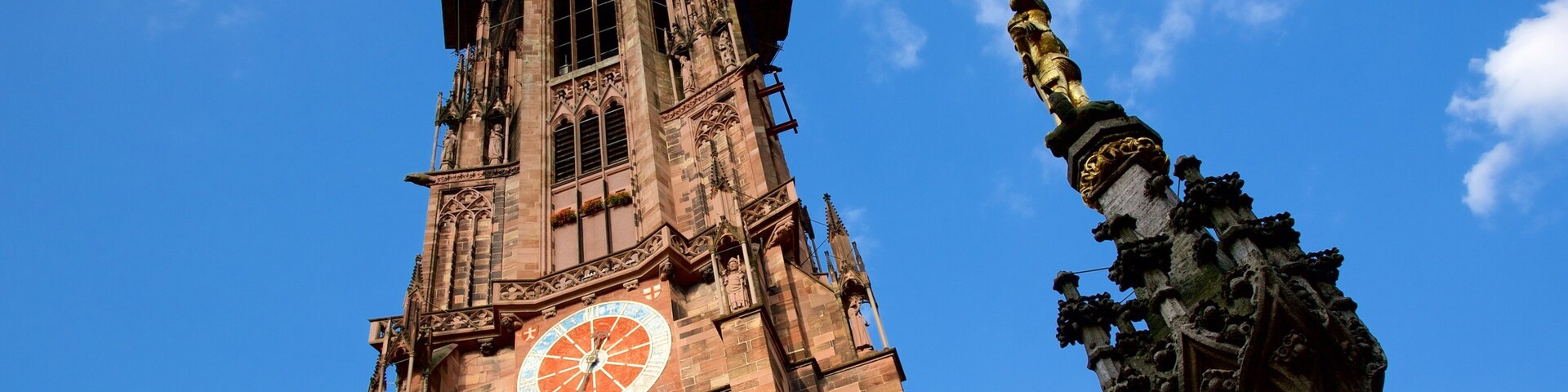 Freiburg Munster mostrando uma igreja ou catedral