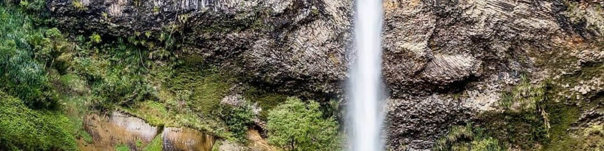 Bridal Veil Falls is kind of hidden gem of North Island. Respectively its shots are not unknown already but it is located in remoted part of landscape where there is no other reason to go, so only few people do that detour. There are several view decks at the waterfall so you can enjoy it from different heights and view angles. Only swimming is not recommended as the river above flows through the agriculture land and big pastures with many animals.
#zcesty
#nature
#newzealand
#waterfalls
#travelling
#amazingplaces