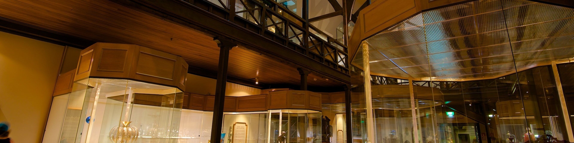 Canterbury Museum mostrando vistas internas