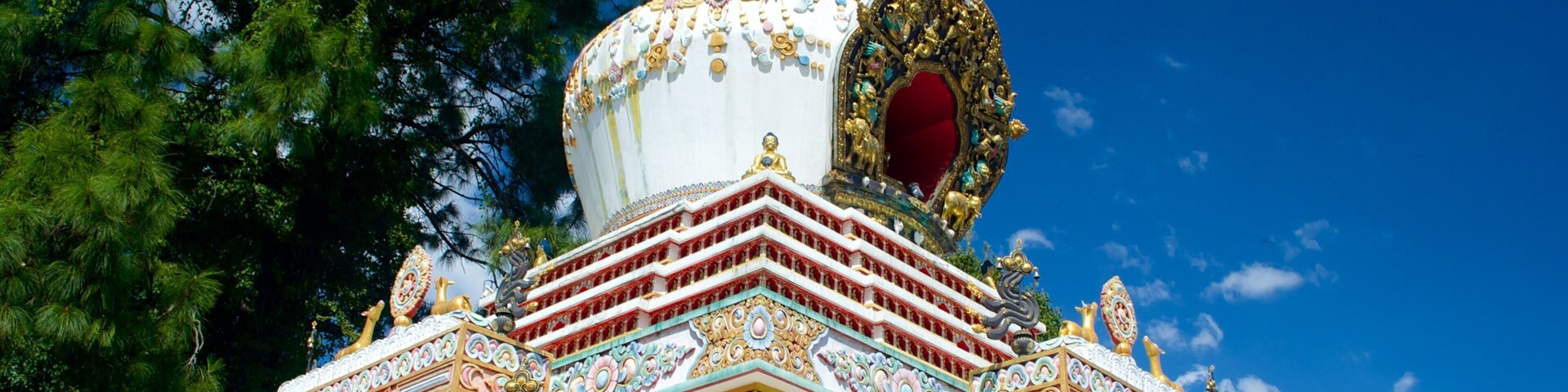 Kopan Monastery showing heritage elements, a statue or sculpture and religious aspects