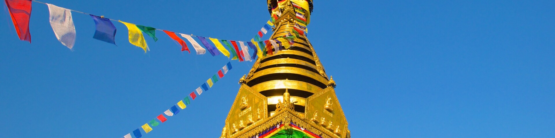 Swayambhunath which includes religious elements