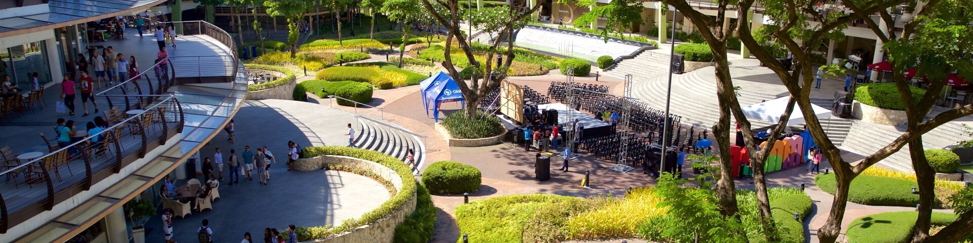 Ayala Center caracterizando um parque