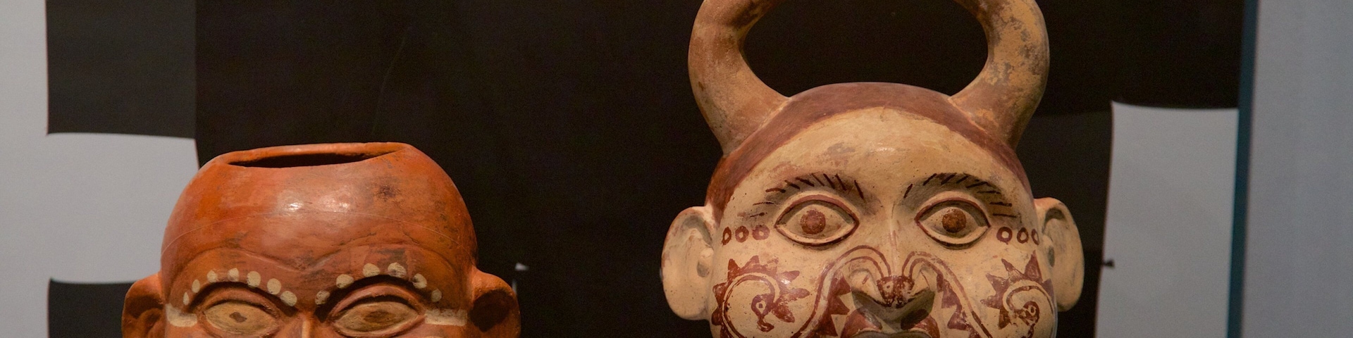 Huaca de la Luna caracterizando vistas internas