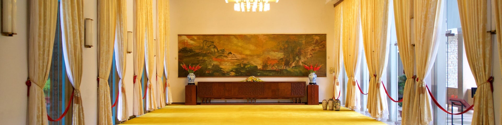 Reunification Palace featuring interior views and a castle