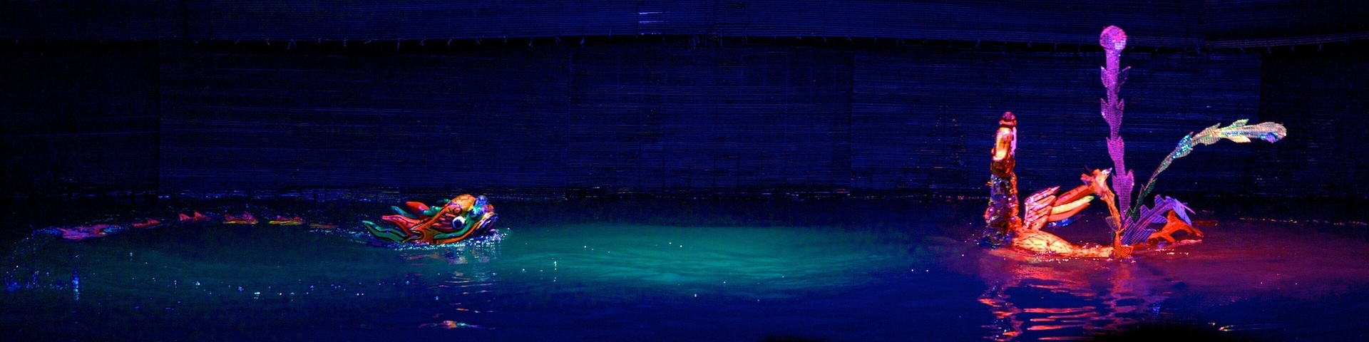 Thang Long Water Puppet Theatre which includes night scenes, performance art and nightlife