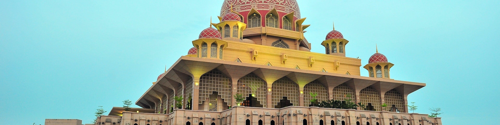 Putra Mosque which includes heritage architecture and a mosque