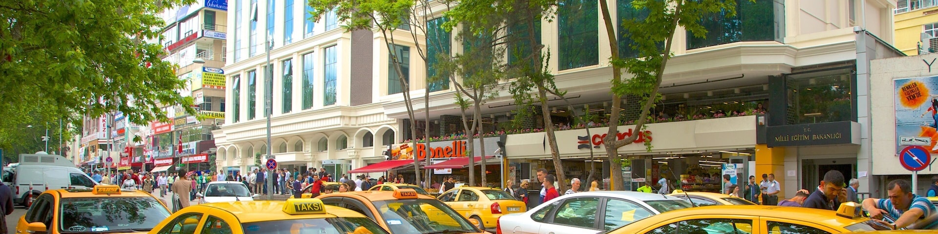 Kizilay Square featuring street scenes
