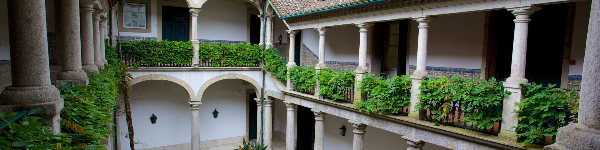Palacio dos Biscainhos featuring a garden, heritage architecture and chateau or palace