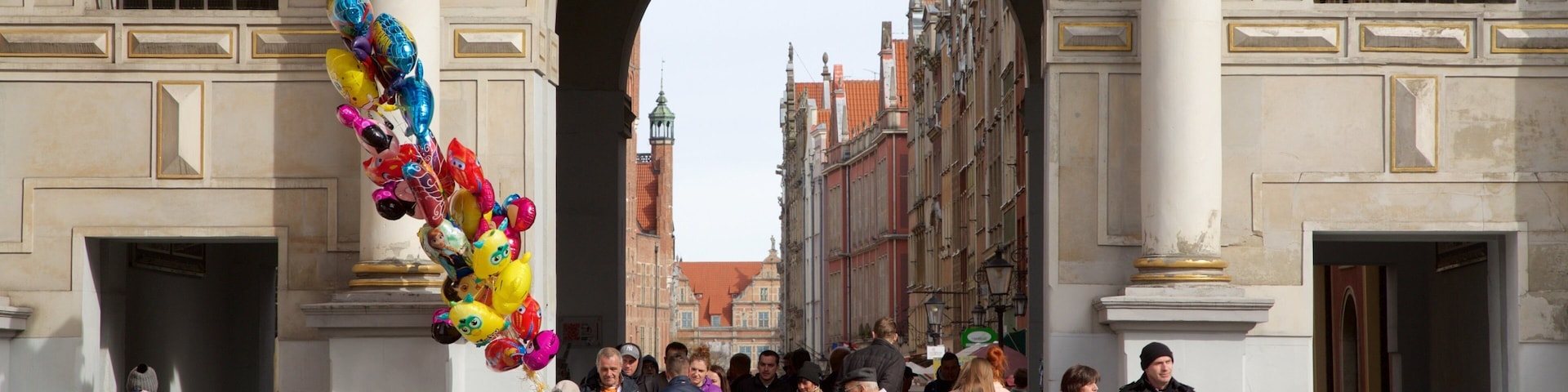 Golden Gate as well as a small group of people