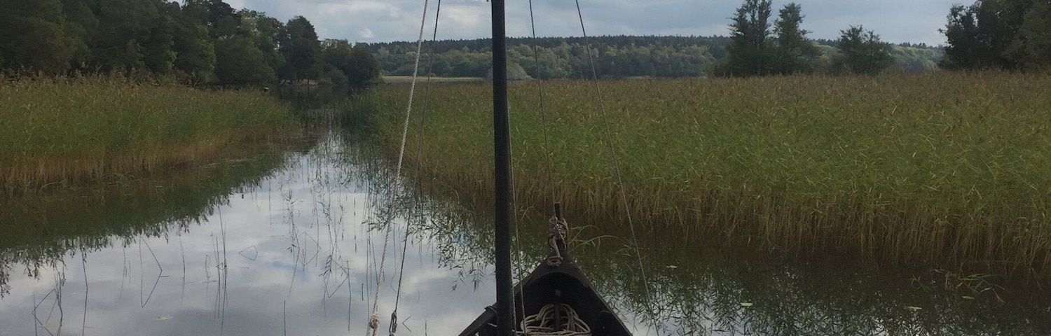 Birka was one of the first Viking towns in Sweden used for trade.  Very interesting place!