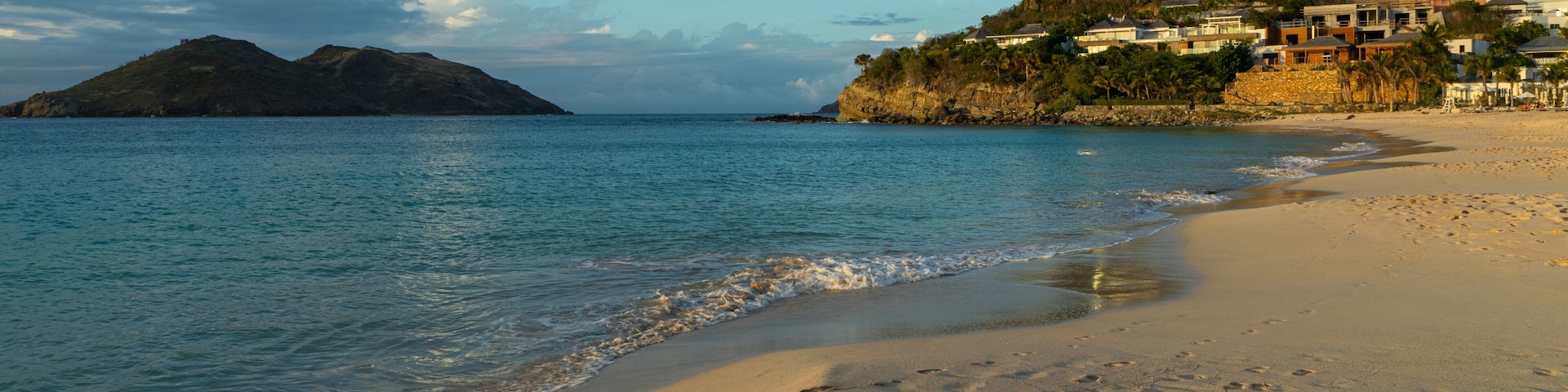 Flamands Beach featuring a sandy beach and general coastal views