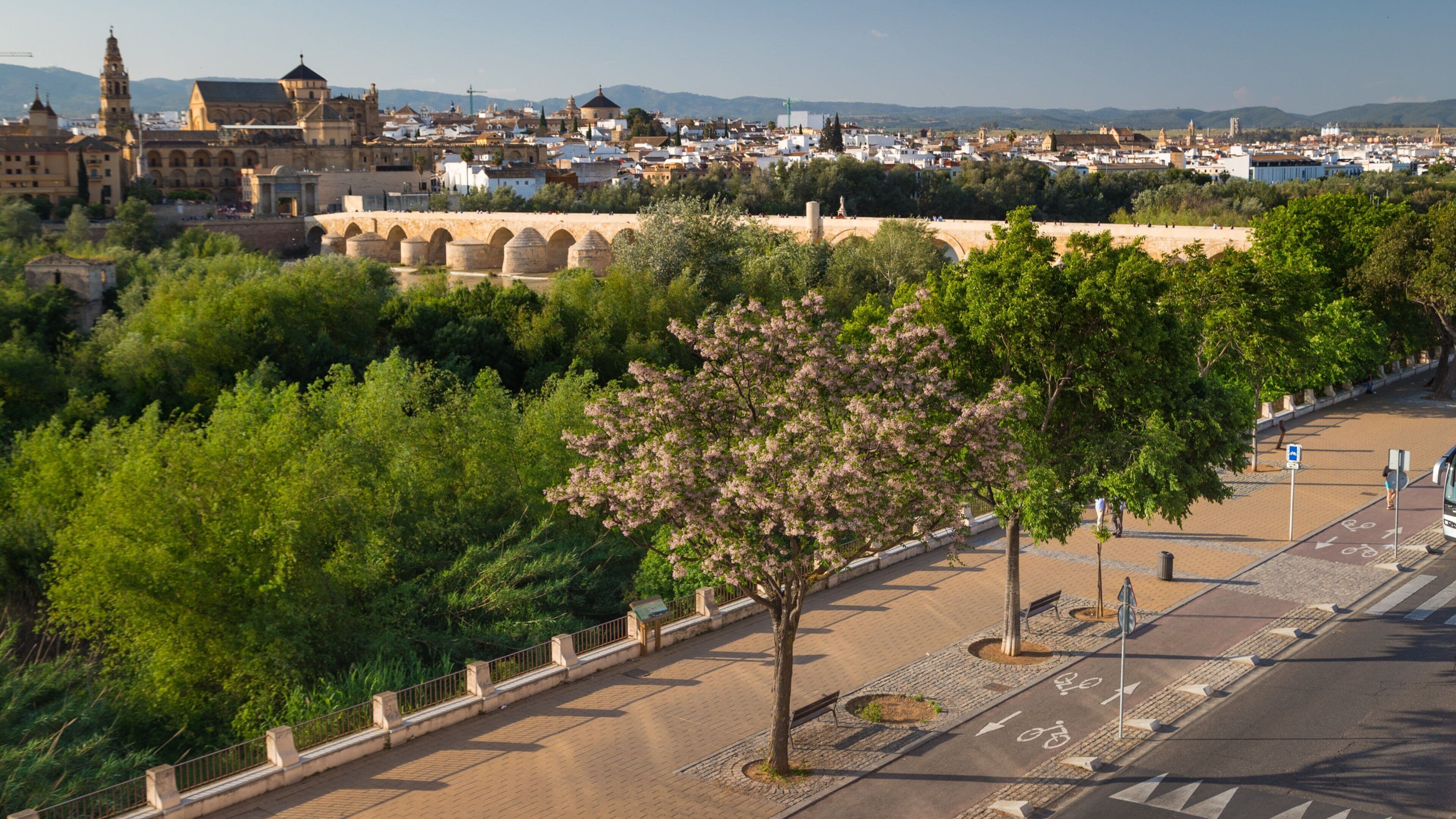 Roman Bridge featuring landscape views