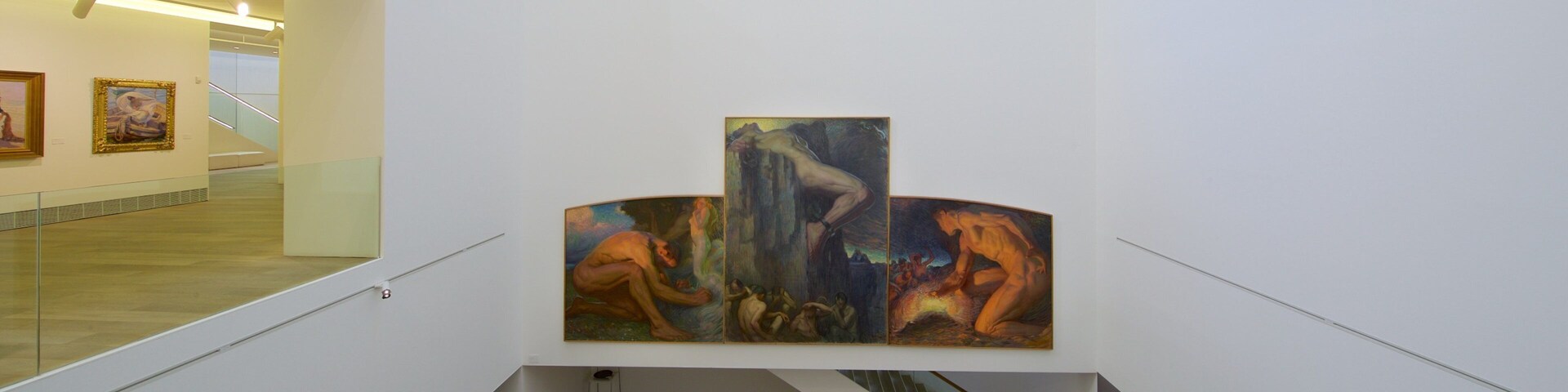 Museum of Fine Arts showing art and interior views