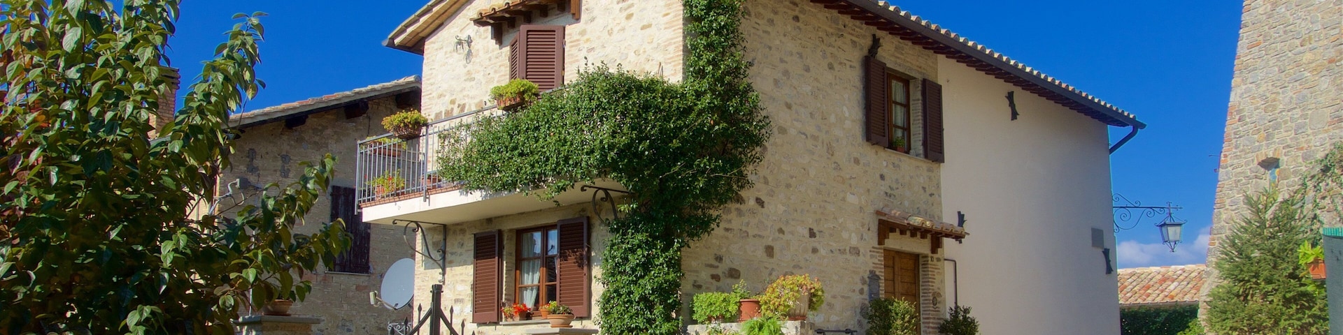 Montone showing a house