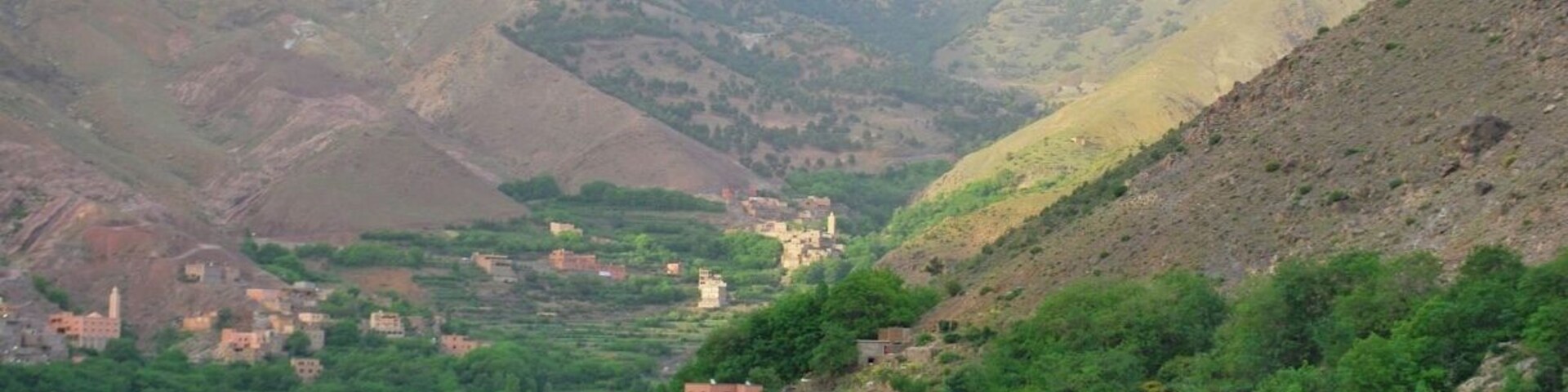 Another beautiful view from the Kasbah du Toubkal's terrace in the High Atlas Mountains. This is truly a unique location and an excellent place to stay if you are keen on trekking to the Toubkal, the tallest peak in Northern Africa.