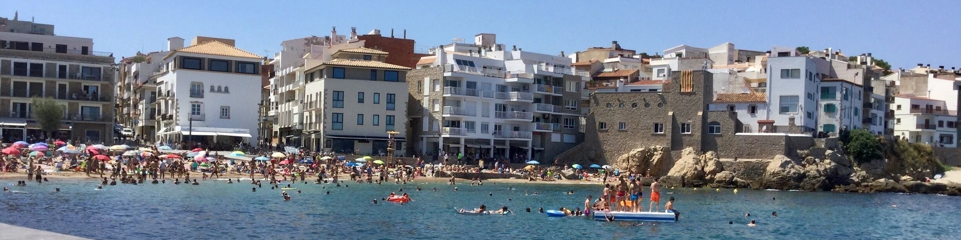 This is beautiful L'Escala - Northern Spain, Costa Brava.