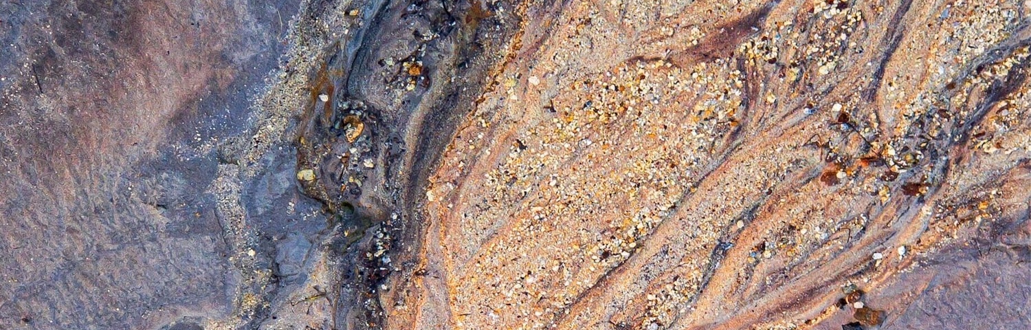 Some geothermal abstract patterns and colours