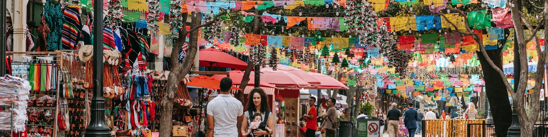 Market Square which includes street scenes and markets as well as a family