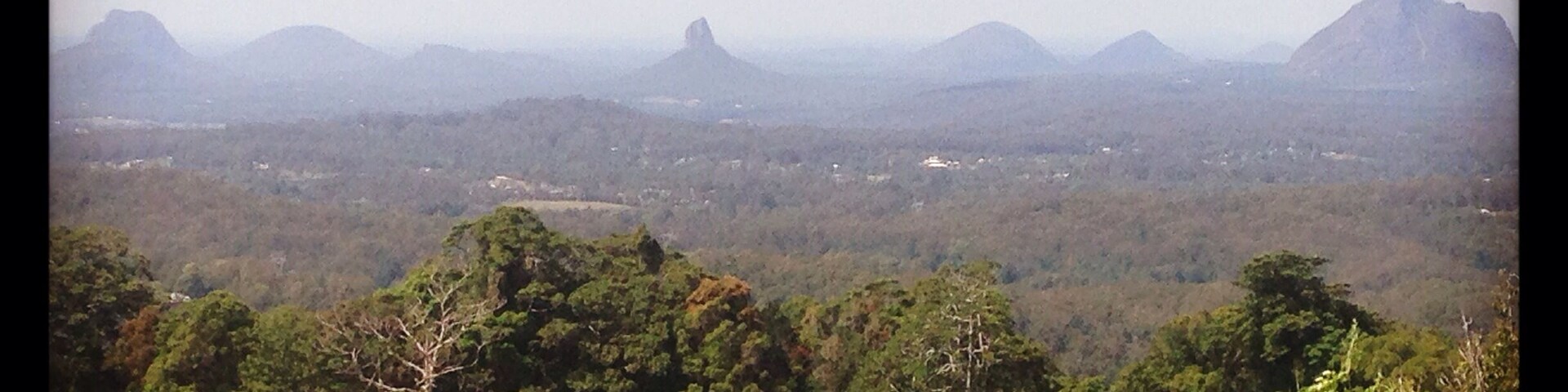 The Beerwah Mountains on the Sunshine Coast.