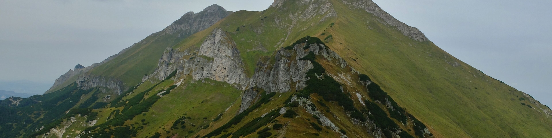 Široké sedlo, Ždiarska Vidla, Havran