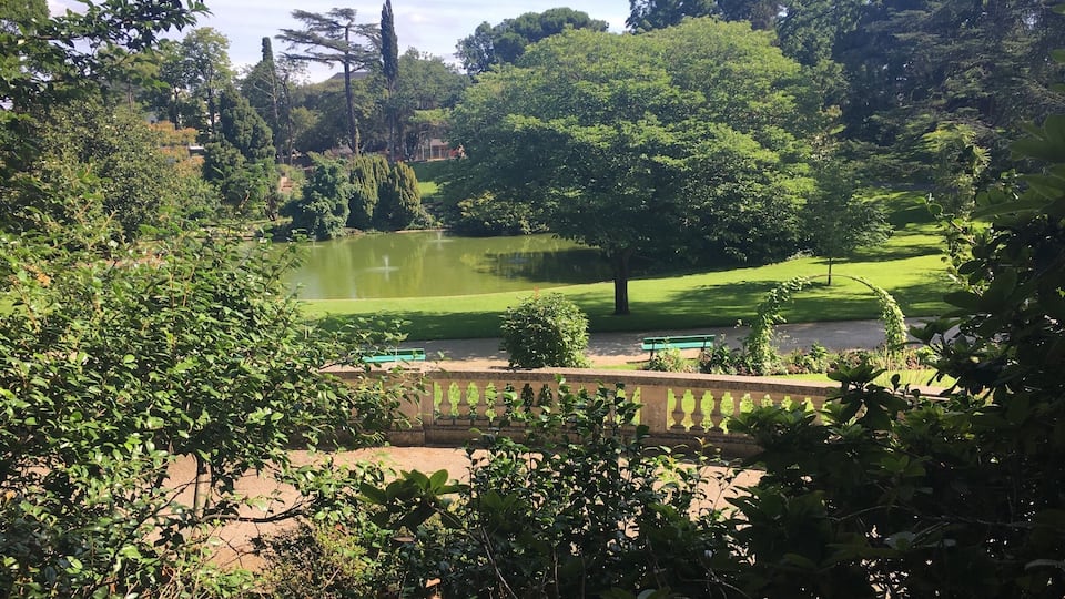 Jardin des plantes à Angers - un lieu de tranquillité en famille