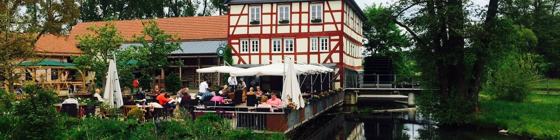 Relaxing stop on the road!