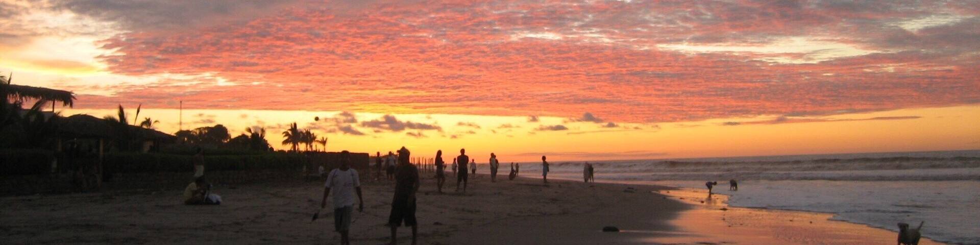 #LifeAtExpedia Sunset at Mancora Beach