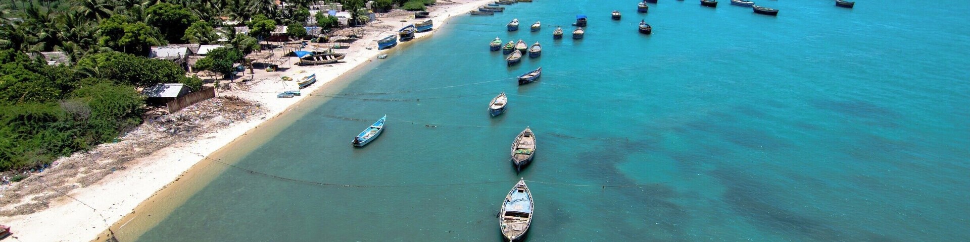 Surrounding the serene island of Rameshwaram are hundreds of boats going out to Sea. A beautiful historic place whose beauty is just breathtaking. #BeachBound