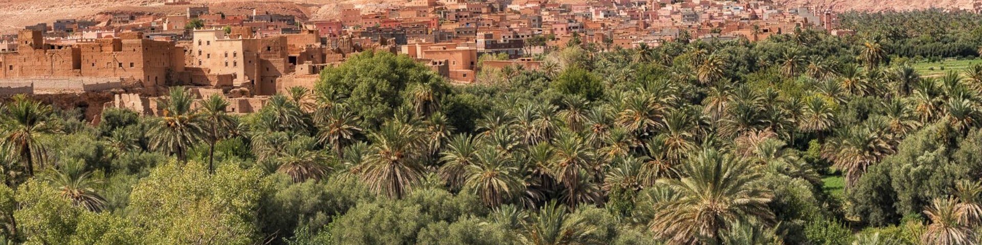 The town of Boumalne Dades in the Dades Valley, Morocco.