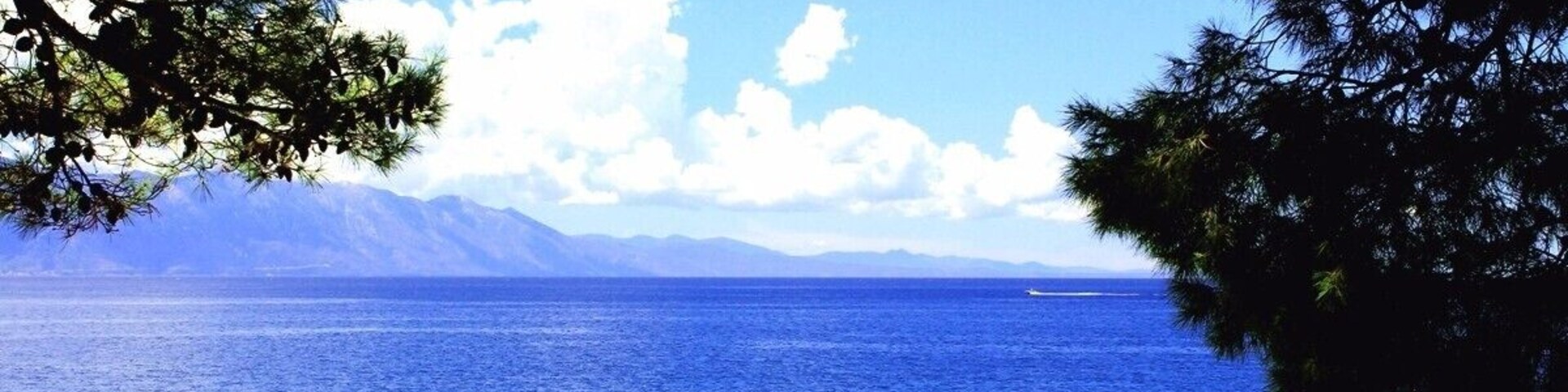 Blue at Adriatic Sea. Over the chanell are peninsula Pelješac and island Korčula behind it.
#BVSBlue