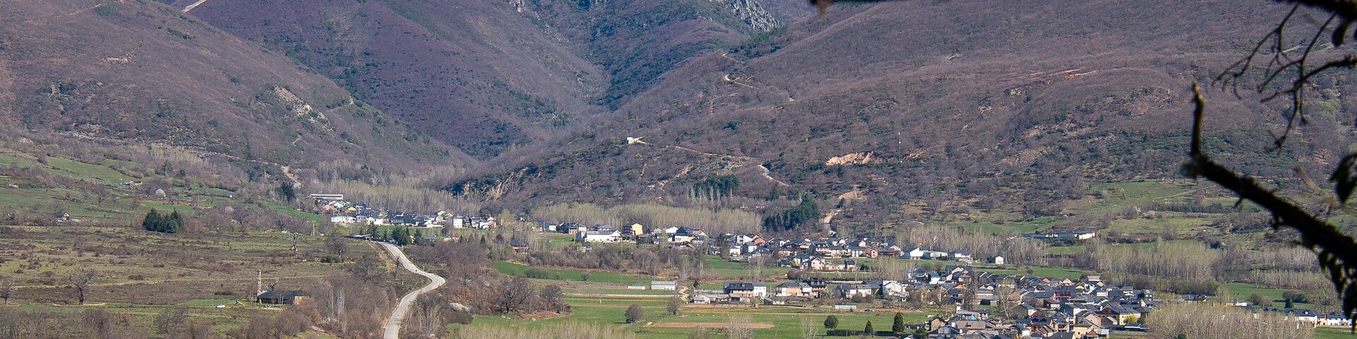 Pueblo del Bierzo Alto, en el valle llamado la Suiza del Bierzo