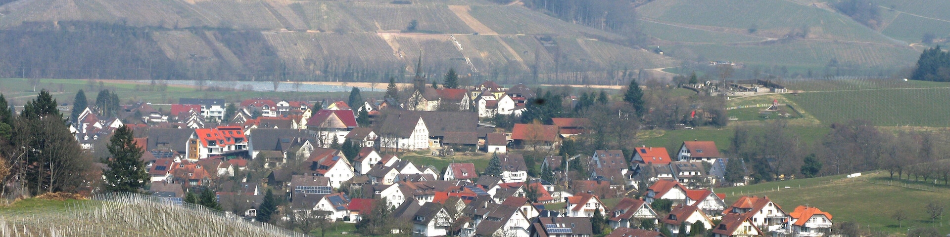 Heuweiler mit Wissereck am Eingang zum Glottertal