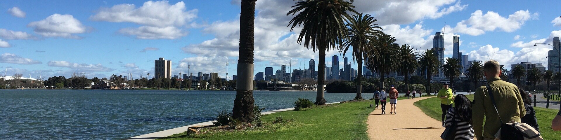 Walk, stroll or maybe even jog (not me) around the lake with views to Melbourne not too far away. It’s about 5 kilometers all the way around. #MyBackyard