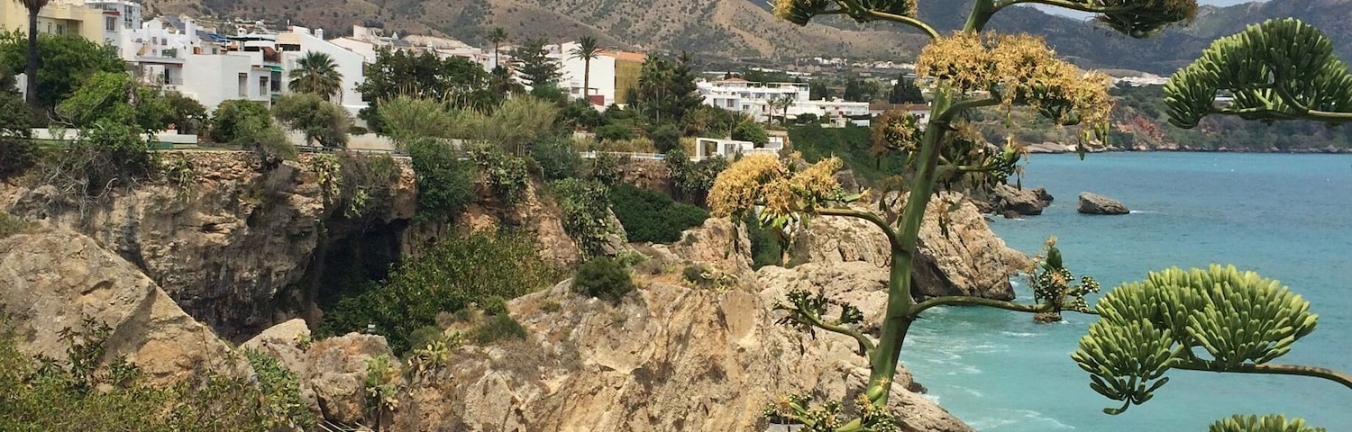 A view of the Calahonda beach at Nerja