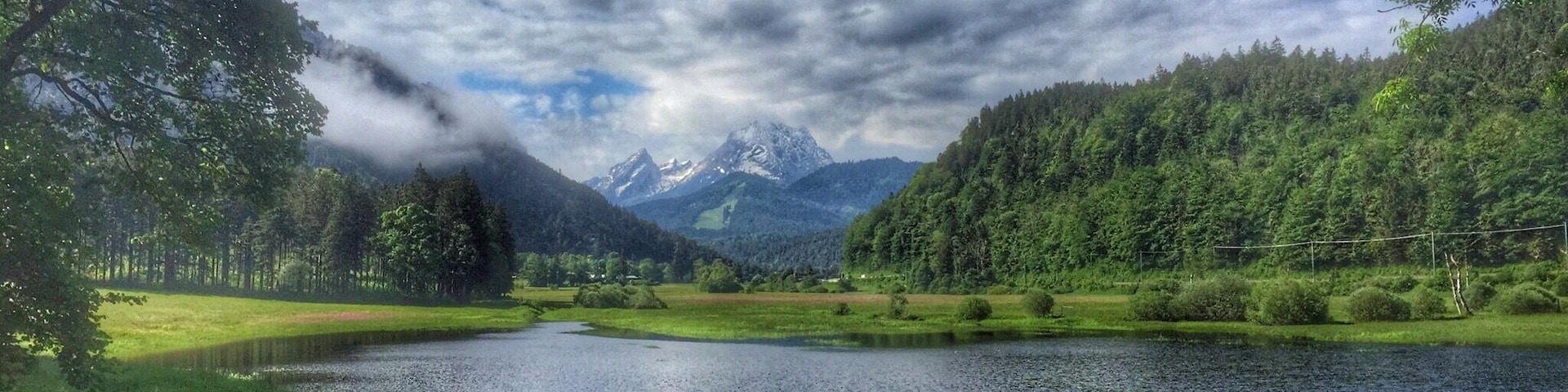 Berchtesgadener Land in the Bavarian Alps