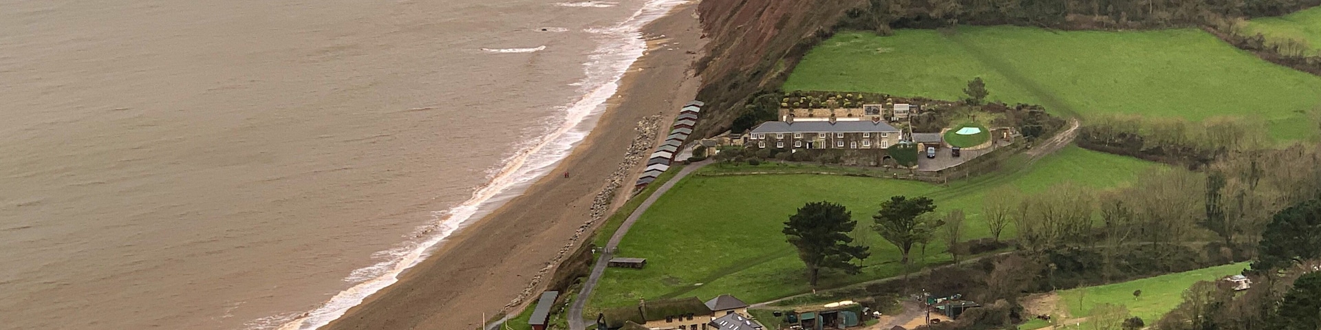 Branscombe Beach from the east