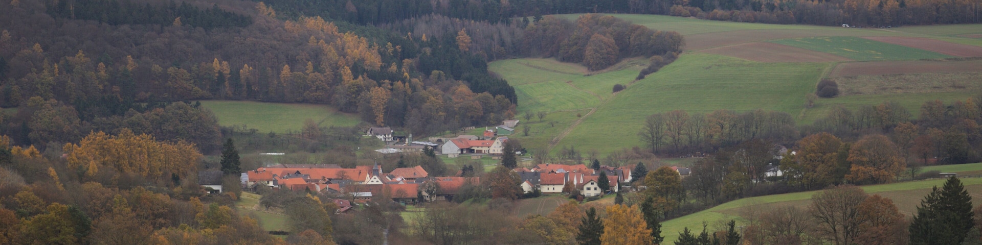 Rimbach Panorama, Schlitz, Hesse, Germany