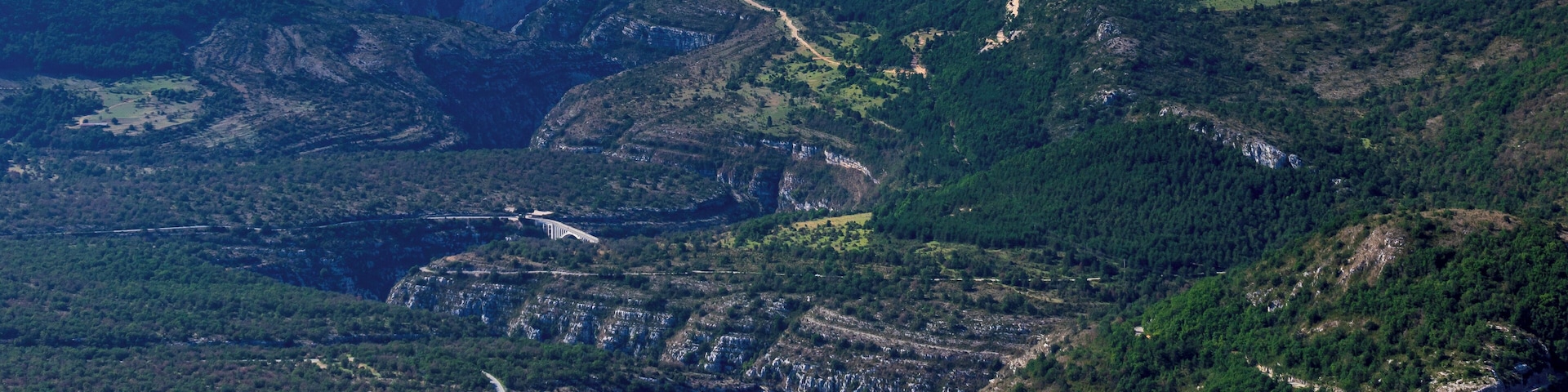 Incredible view of the Gorges du Verdon as seen from the Belvedere de l'Escalès #troveOnTuesday