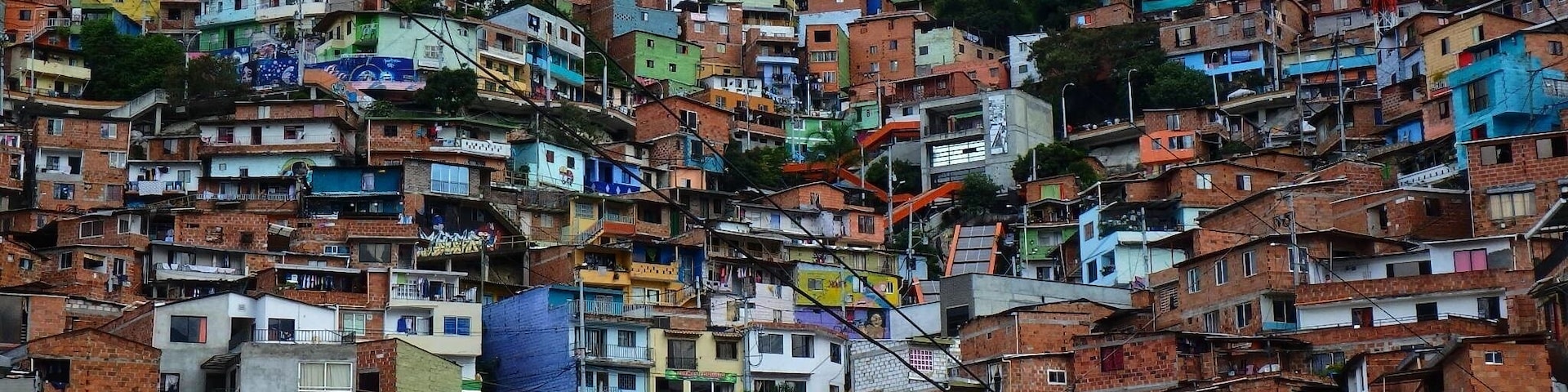 Once the most dangerous neighborhood in the world's most dangerous city, Comuna 13 in San Javier, rises #aboveitall to welcome visitors through its colorful streets. Boasting public escalators and some outstanding street art this revitalized neighborhood is a must. I highly recommend taking one of the graffiti tours for an insider's perspective.