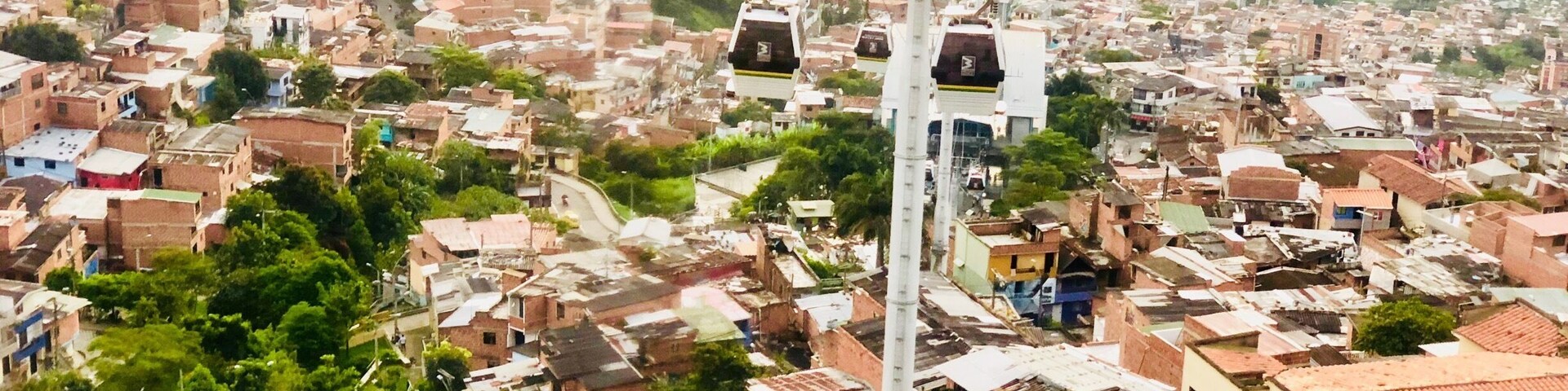 Cable car in Medellin