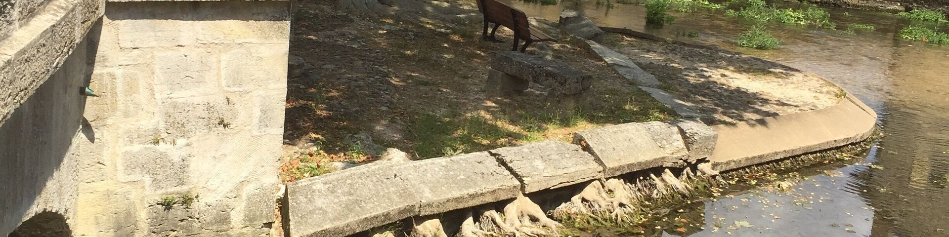 This is a beautiful little village in France half way between north & south It has beautiful square with little cafes & bars with beautiful little B&B’s There is a old monastery there with houses a beautiful pond with a stream leading into it where you can see family’s of ducks & other wild life it is so peaceful the little houses are painted in stunning colours the locals are so friendly & the food is amazing